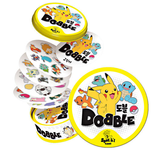 Dobble Pokemon Edition Spot It Card Korean Board Game | KPOP, KDRAMA ...