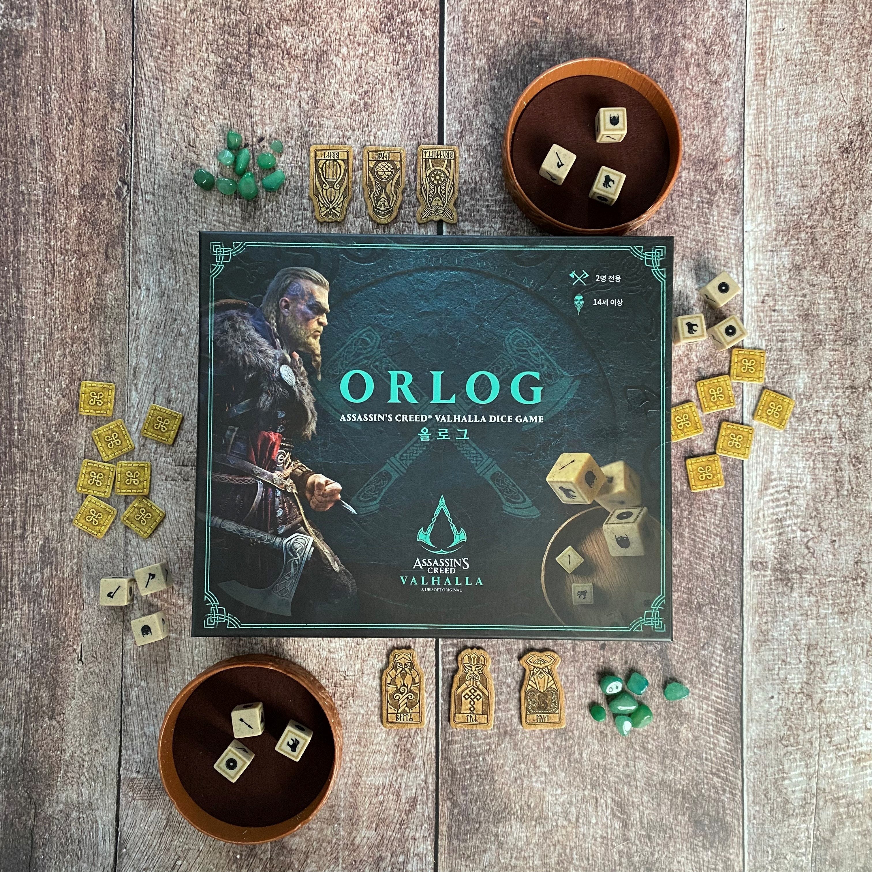 'ASSASSIN'S CREED' Valhalla Dice Board Game | KPOP, KDRAMA, HANDMADE ...