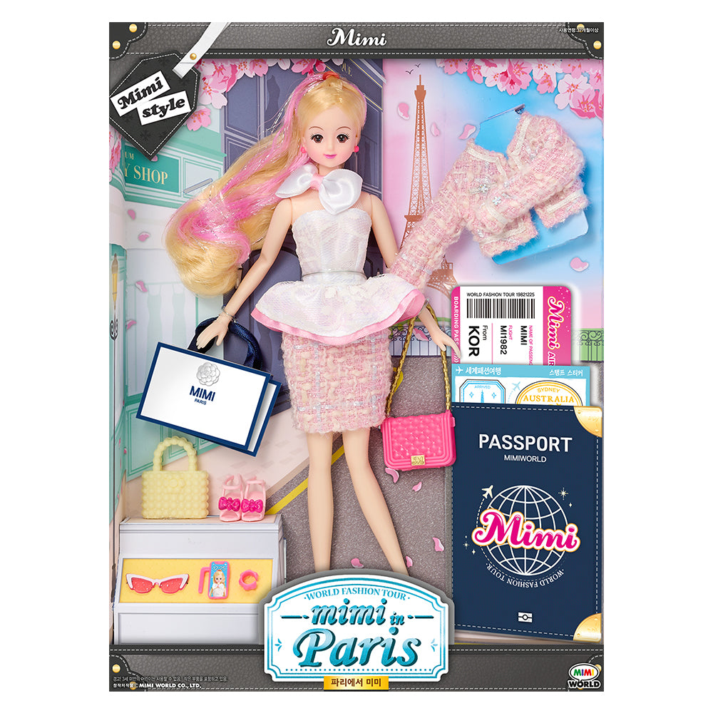 Mimi World 'World Fashion Tour Mimi in Paris' Korean Doll Toy | KPOP ...