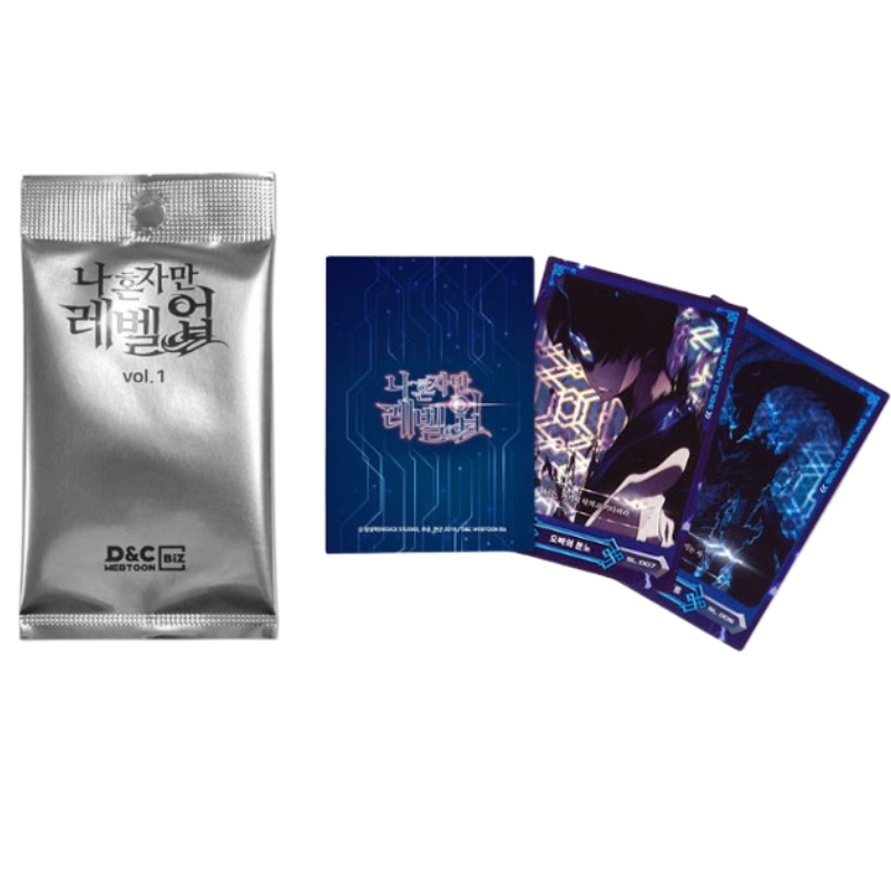 Solo Leveling : Collecting Card Set(3 cards, randomly) | KPOP, KDRAMA ...