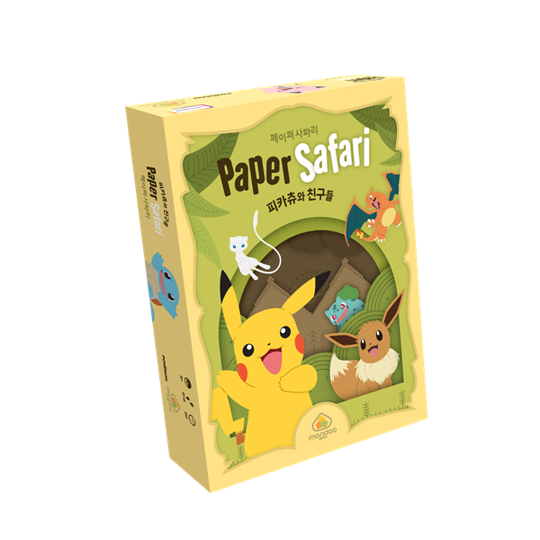 Pokemon Paper Safari Pikachu and Friends Board Card Game Korean | KPOP ...