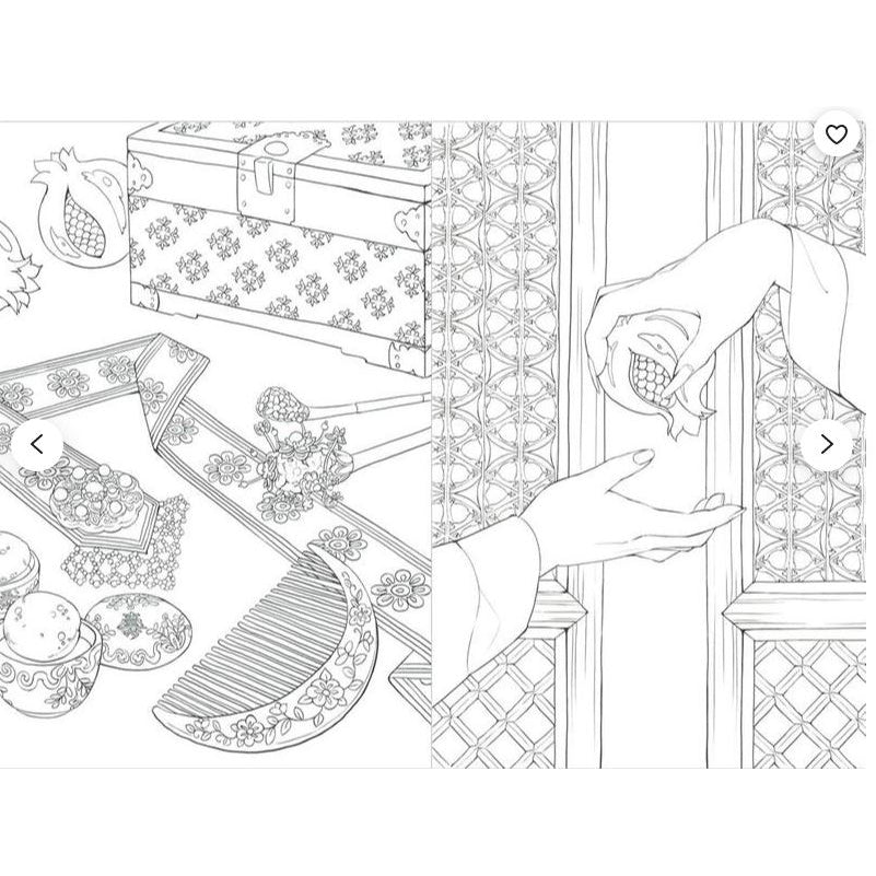 korean hanbok coloring pages