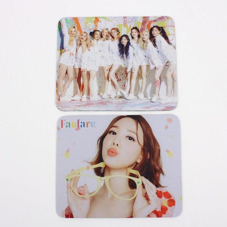 Twice Goods Photo Mousepad Fanfare | KPOP, KDRAMA, HANDMADE, KBEAUTY